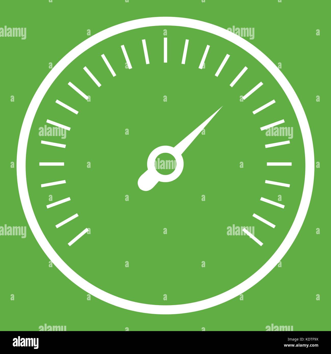 Speedometer icon green Stock Vector Image & Art - Alamy