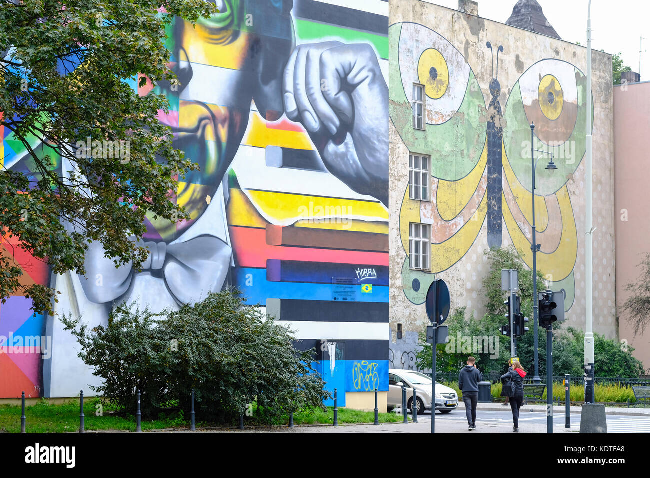 Lodz graffiti hi-res stock photography and images - Alamy