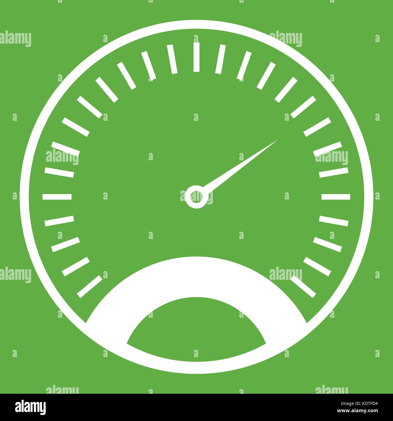 Speedometer icon green Stock Vector Image & Art - Alamy