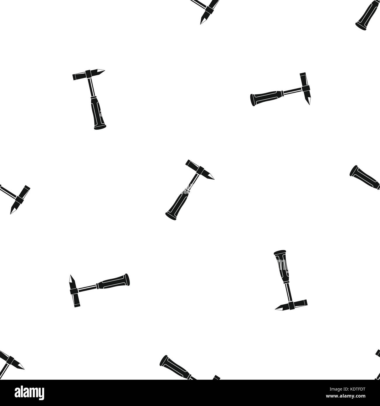 Hammer slag of welder pattern seamless black Stock Vector Image & Art ...