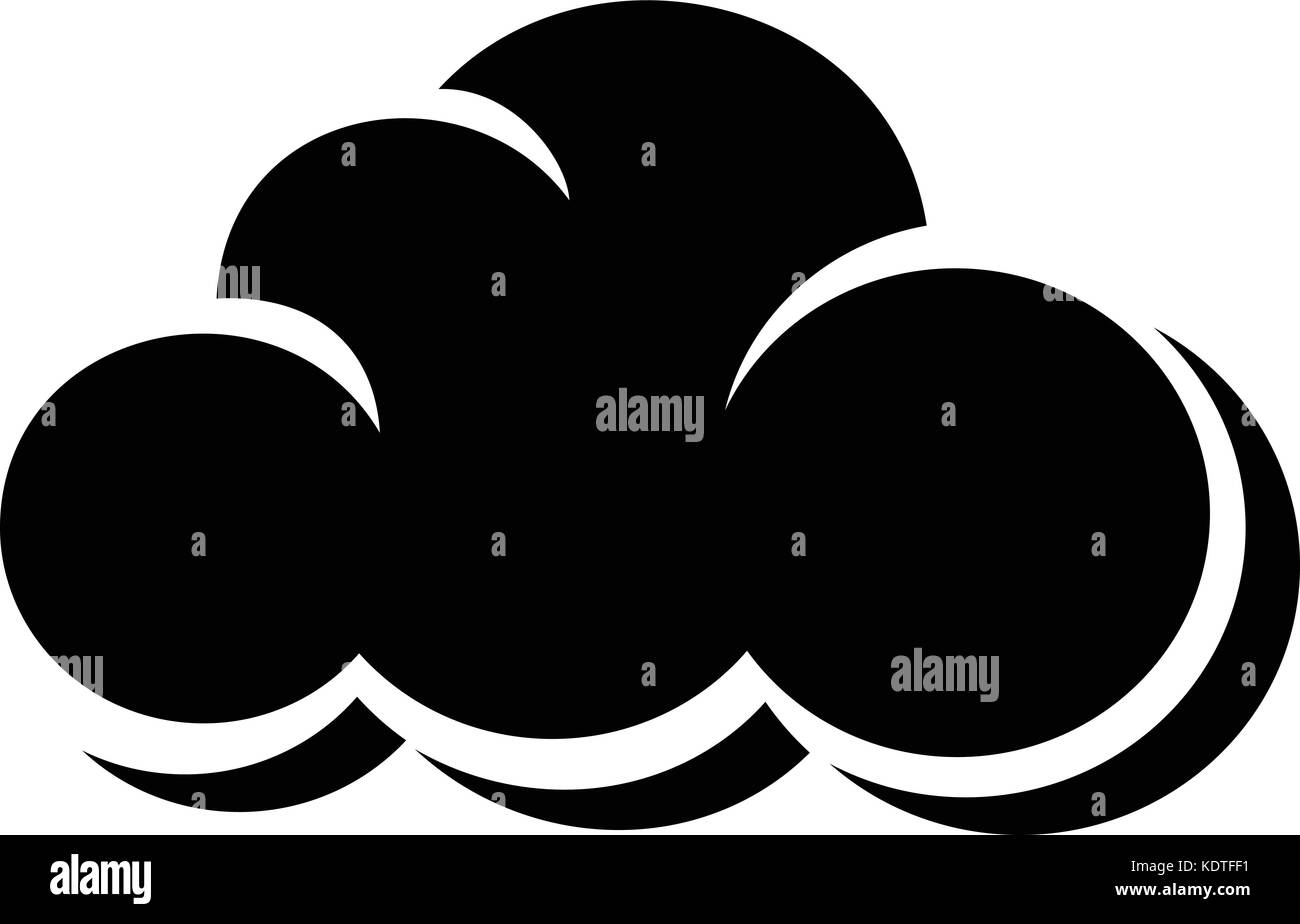 Web cloud icon, simple black style Stock Vector Image & Art - Alamy