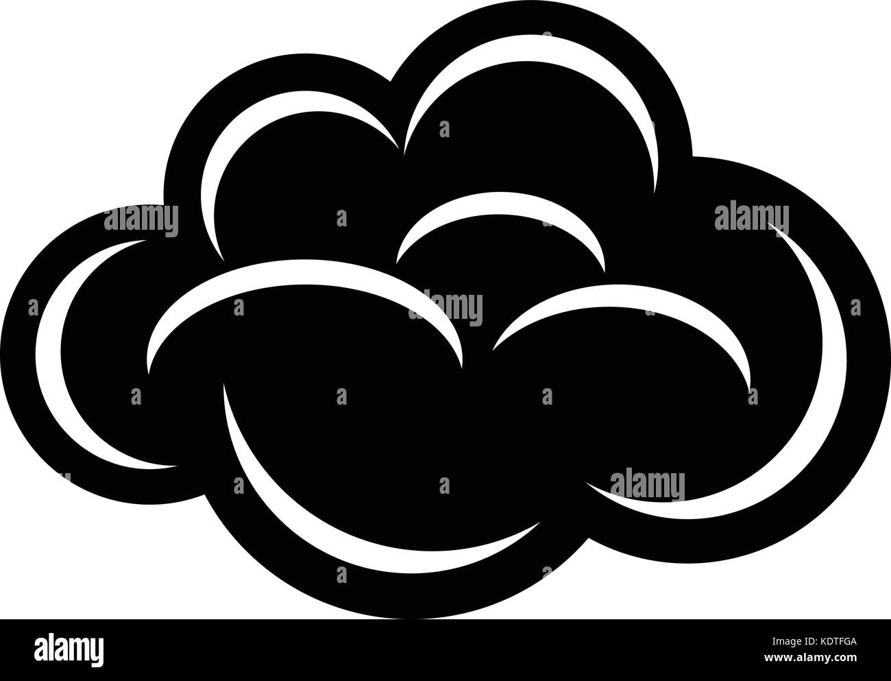 Internet cloud icon, simple black style Stock Vector Image & Art - Alamy