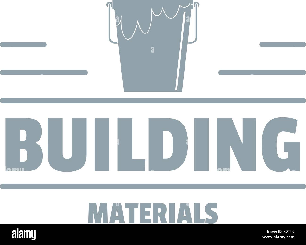 Construction logo, gray monochrome style Stock Vector Image & Art - Alamy