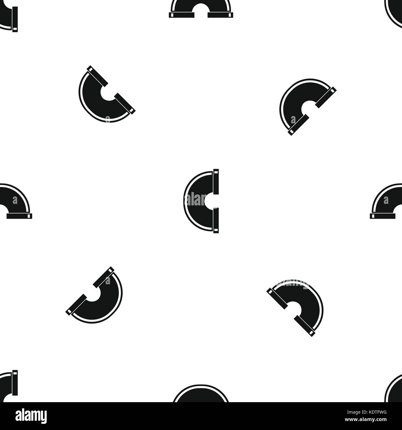 Piping connection pattern seamless black Stock Vector Image & Art - Alamy