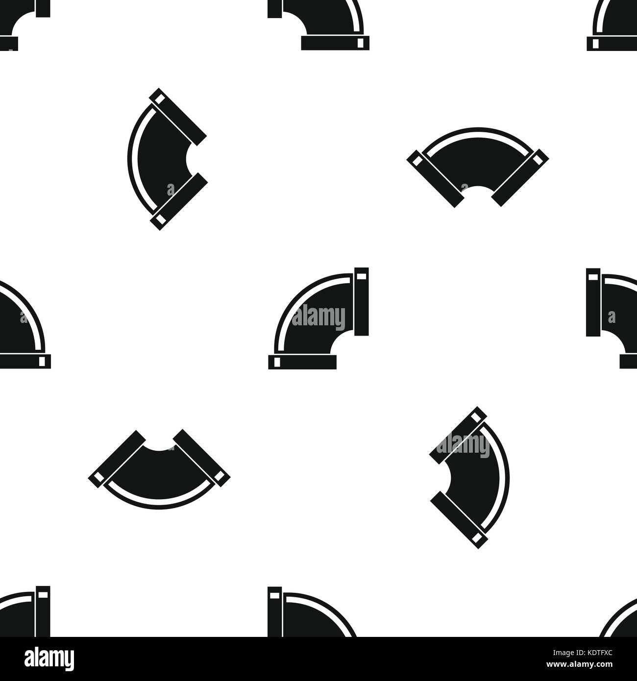 Connection pipes pattern seamless black Stock Vector Image & Art - Alamy