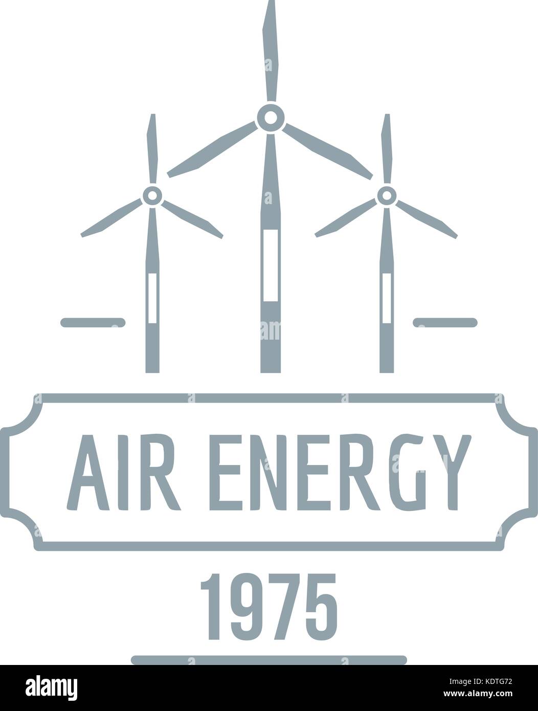 Air energy logo, simple gray style Stock Vector Image & Art - Alamy