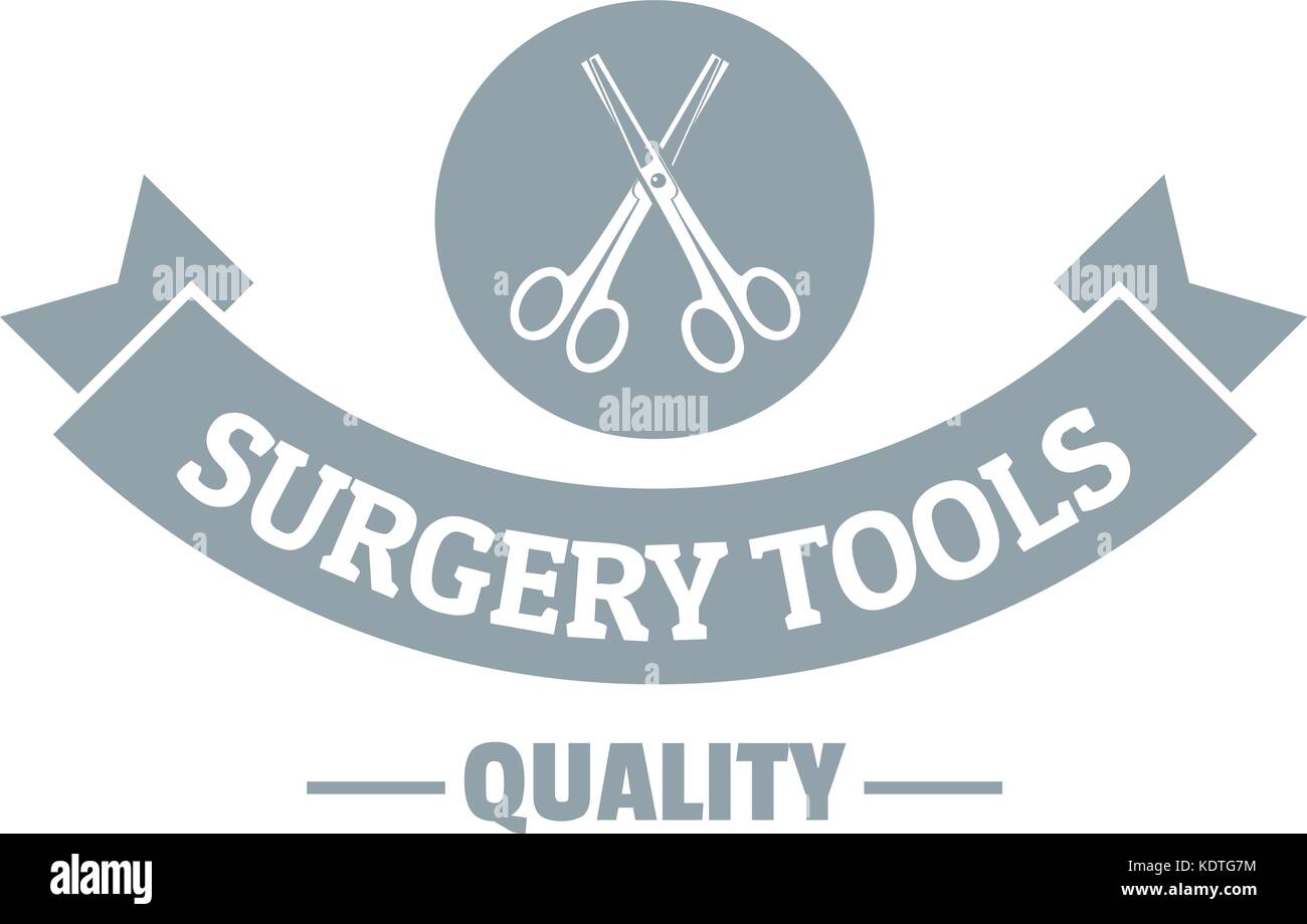 Quality instrument logo, gray monochrome style Stock Vector Image & Art ...