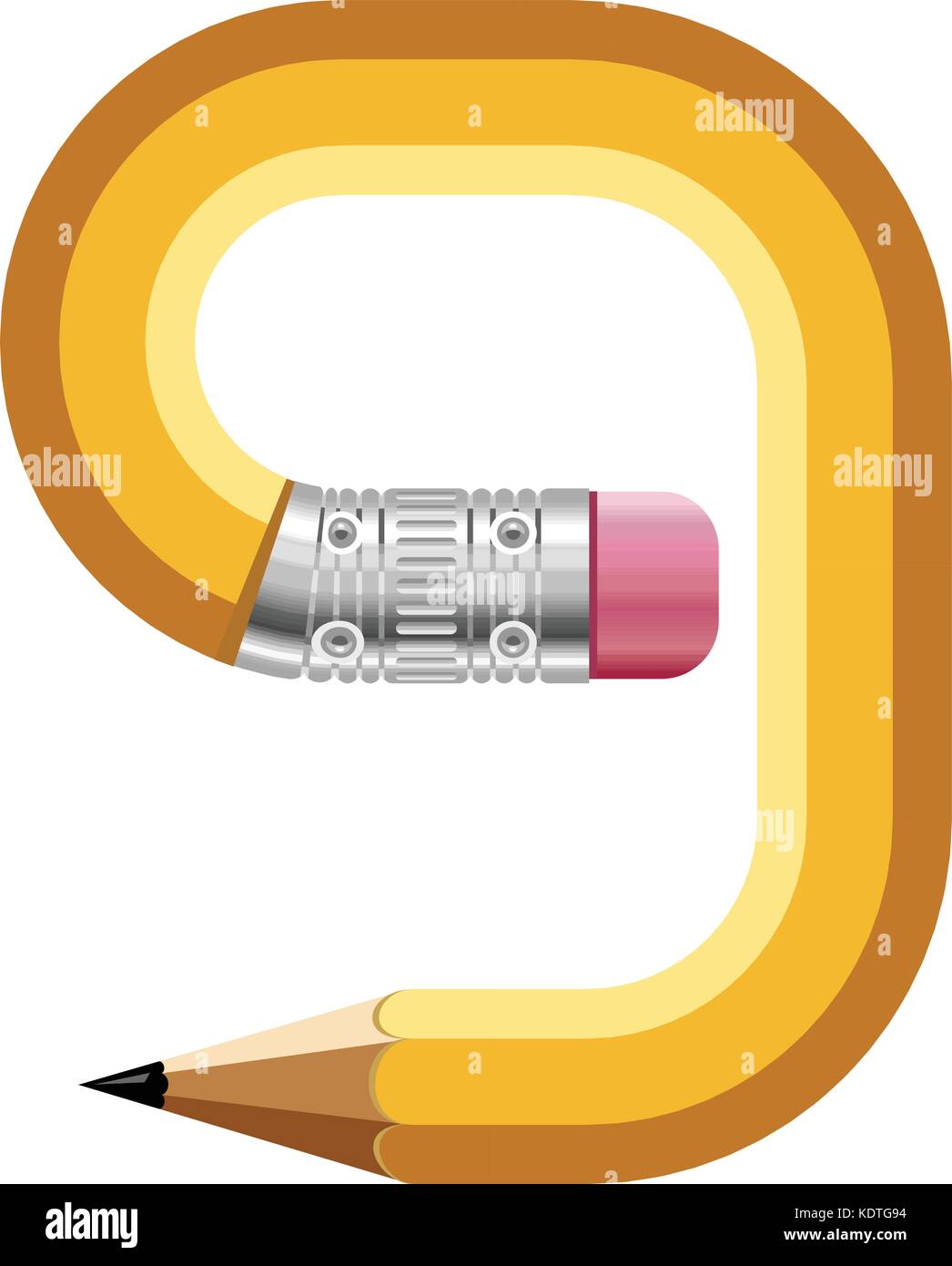Number nine pencil icon, cartoon style Stock Vector Image & Art - Alamy