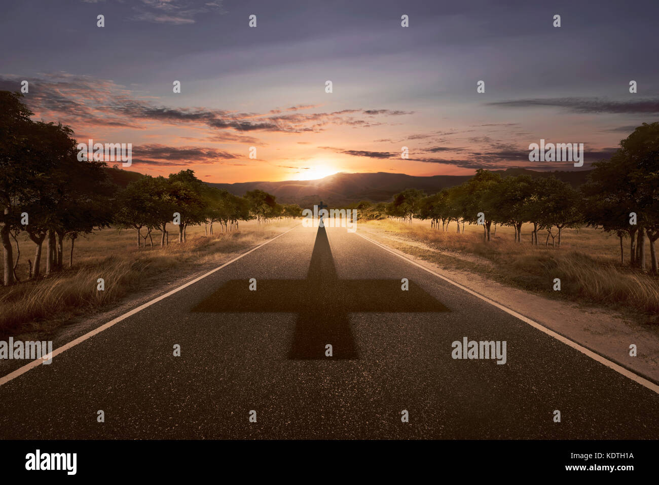Jesus road to heaven hi-res stock photography and images - Alamy