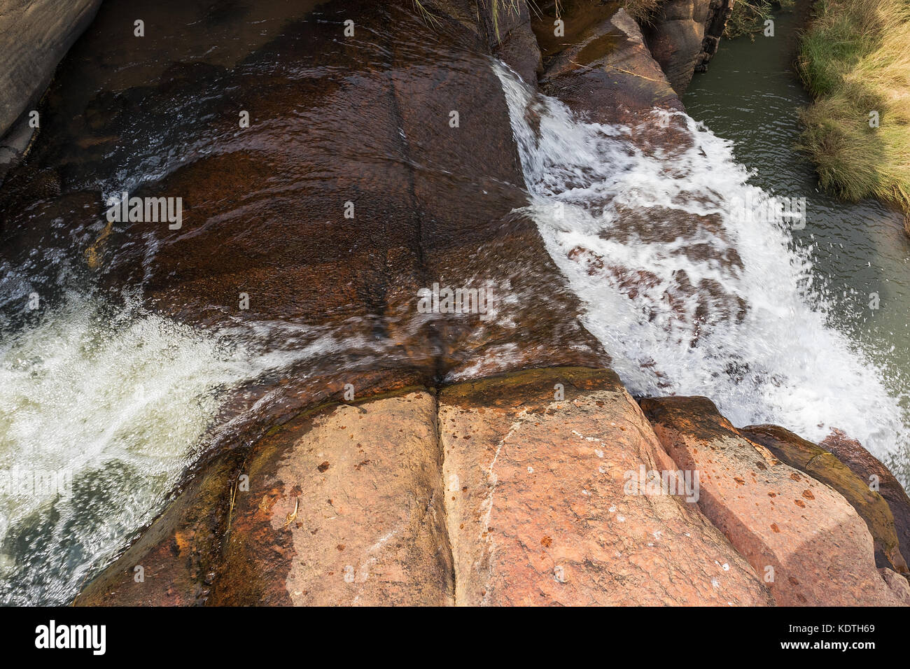Waterfalls of the Leba mountain range view from above. Lubango Stock ...
