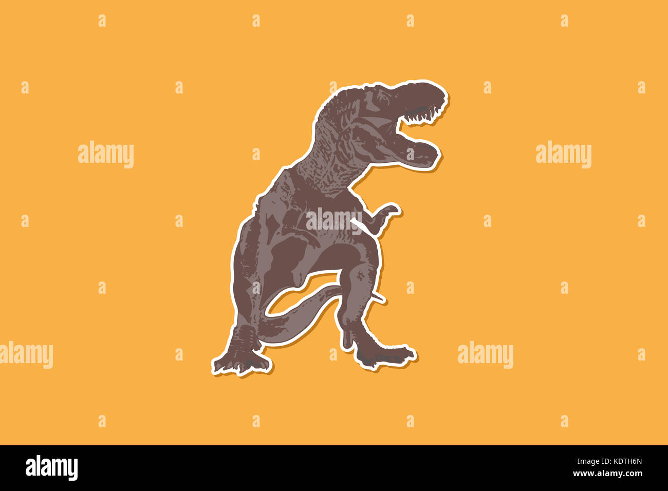 T-rex Dinosaur ,Ancient animals vector Stock Photo - Alamy