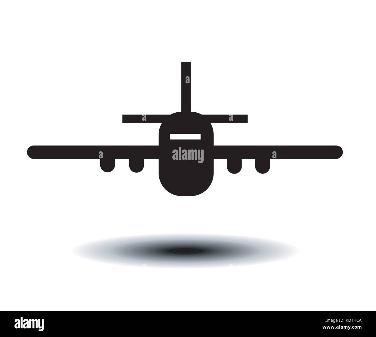 Airplane vector illustration Stock Vector Image & Art - Alamy