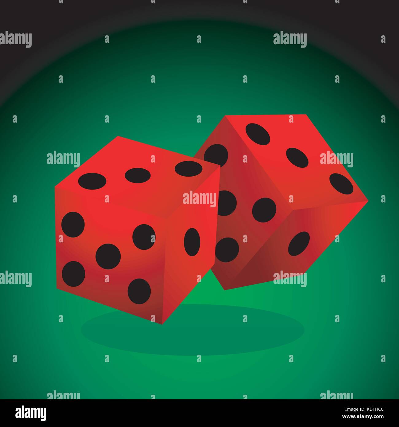 dice vector illustration Stock Vector Image & Art - Alamy