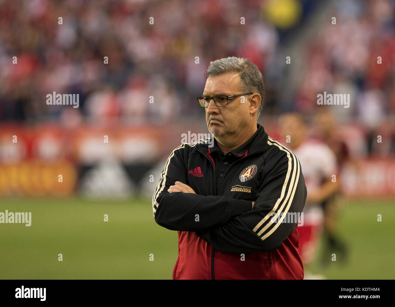 Harrison, United States. 15th Oct, 2017. Atlanta United FC coach ...