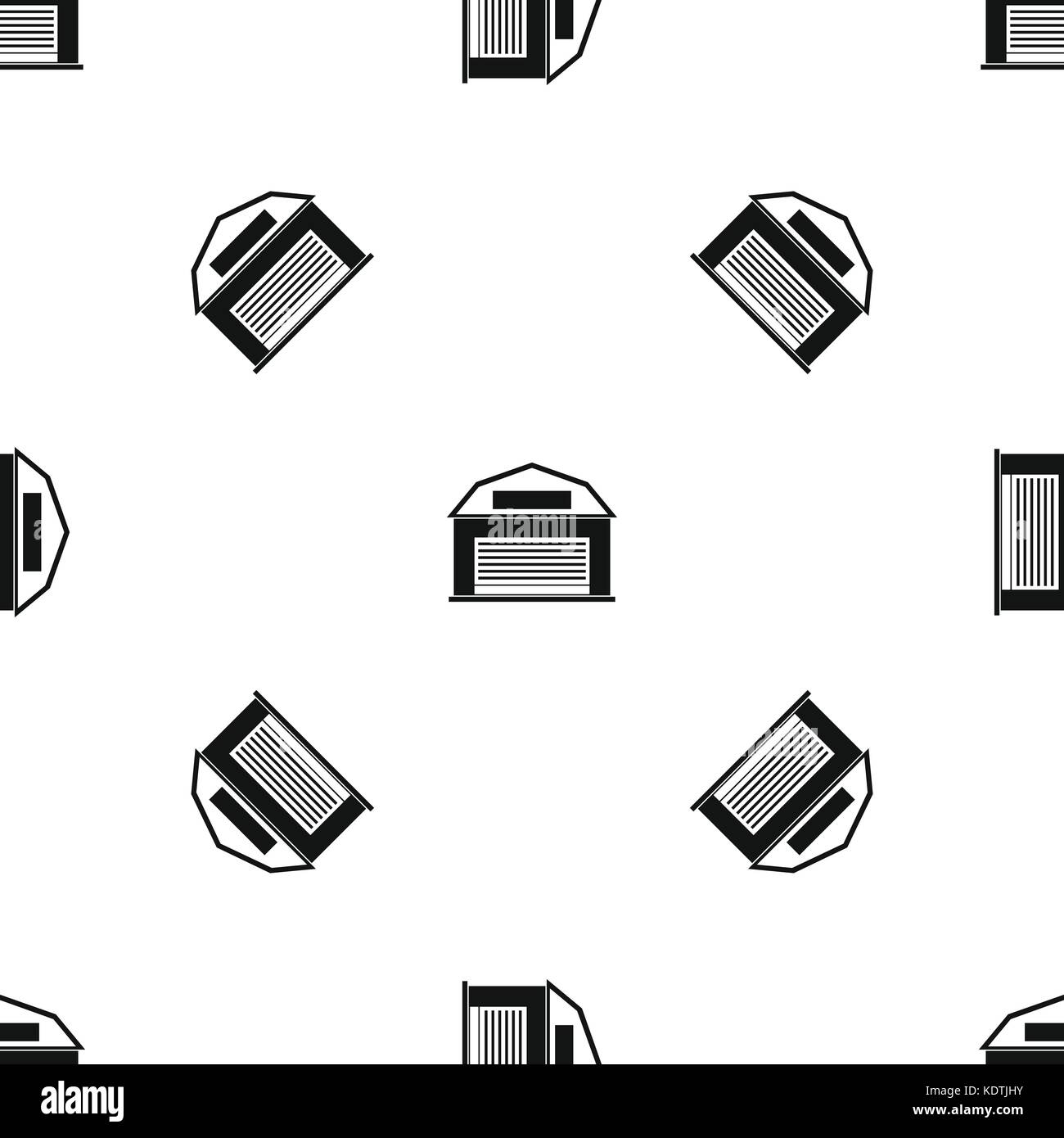 Industrial building pattern seamless black Stock Vector Image & Art - Alamy