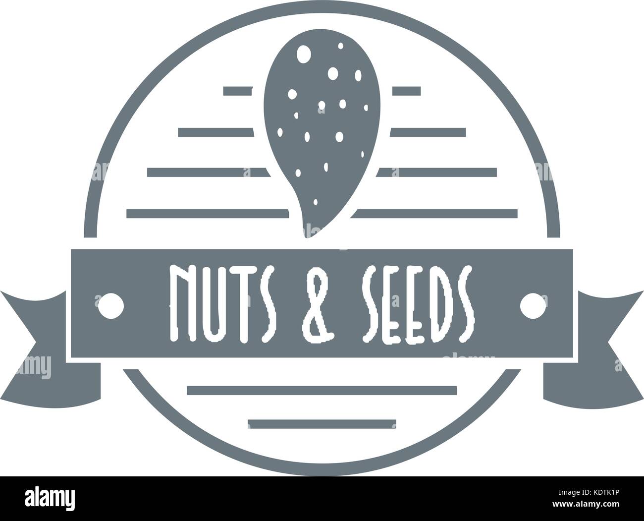 Nut emblem logo, vintage style Stock Vector Image & Art - Alamy