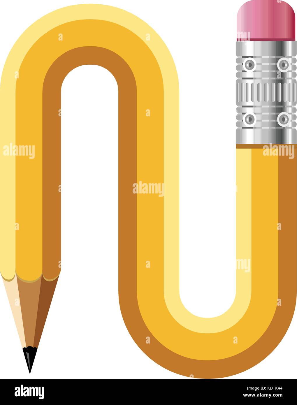 Letter n pencil icon, cartoon style Stock Vector Image & Art - Alamy