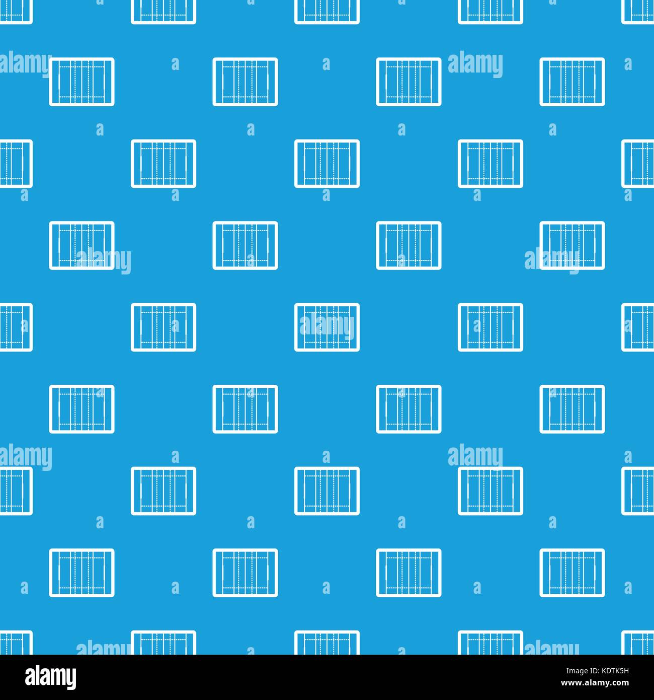 Rugby field pattern seamless blue Stock Vector Image & Art - Alamy