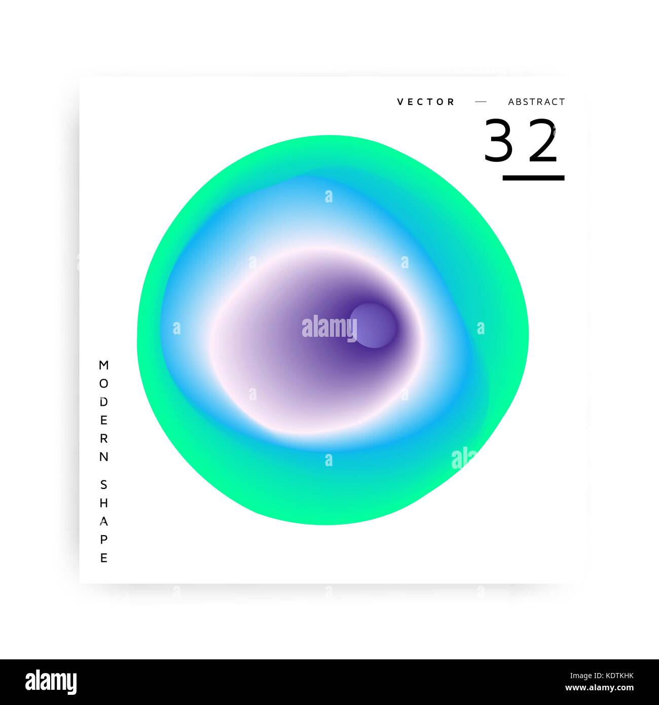 Colorful abstract vector modern shape Stock Vector Image & Art - Alamy