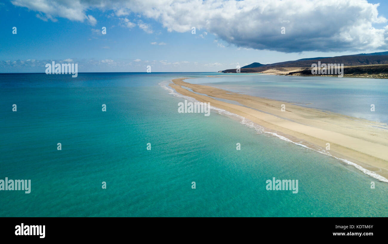 Aerial view sotavento beach lagoon hi-res stock photography and images ...