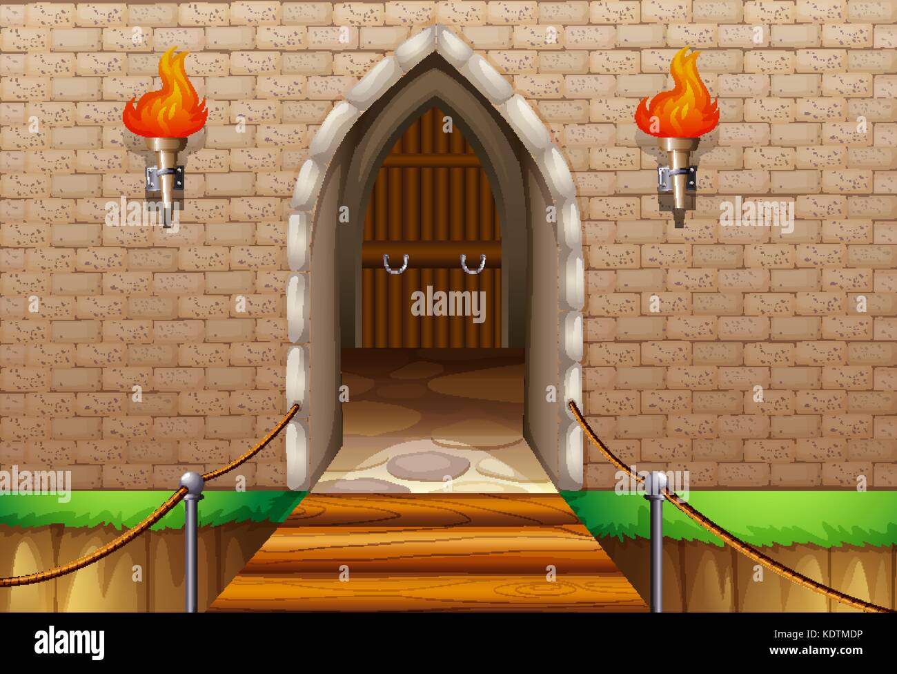 Torch tower Stock Vector Images - Alamy