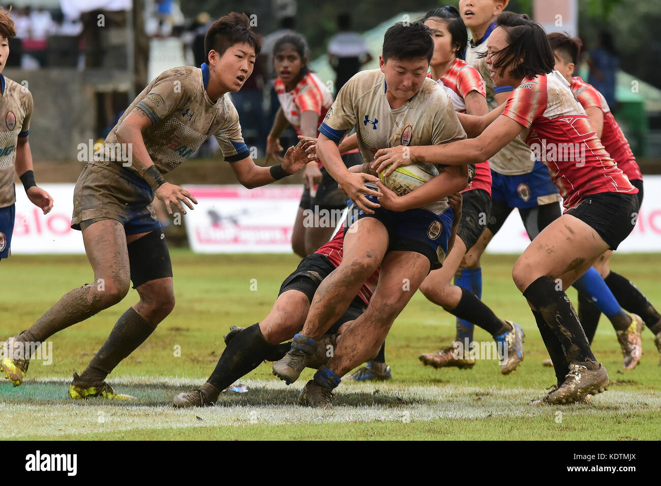 Colombo, Sri Lanka. 15th Oct, 2017. Asia Rugby Sevens 2017 at Race ...