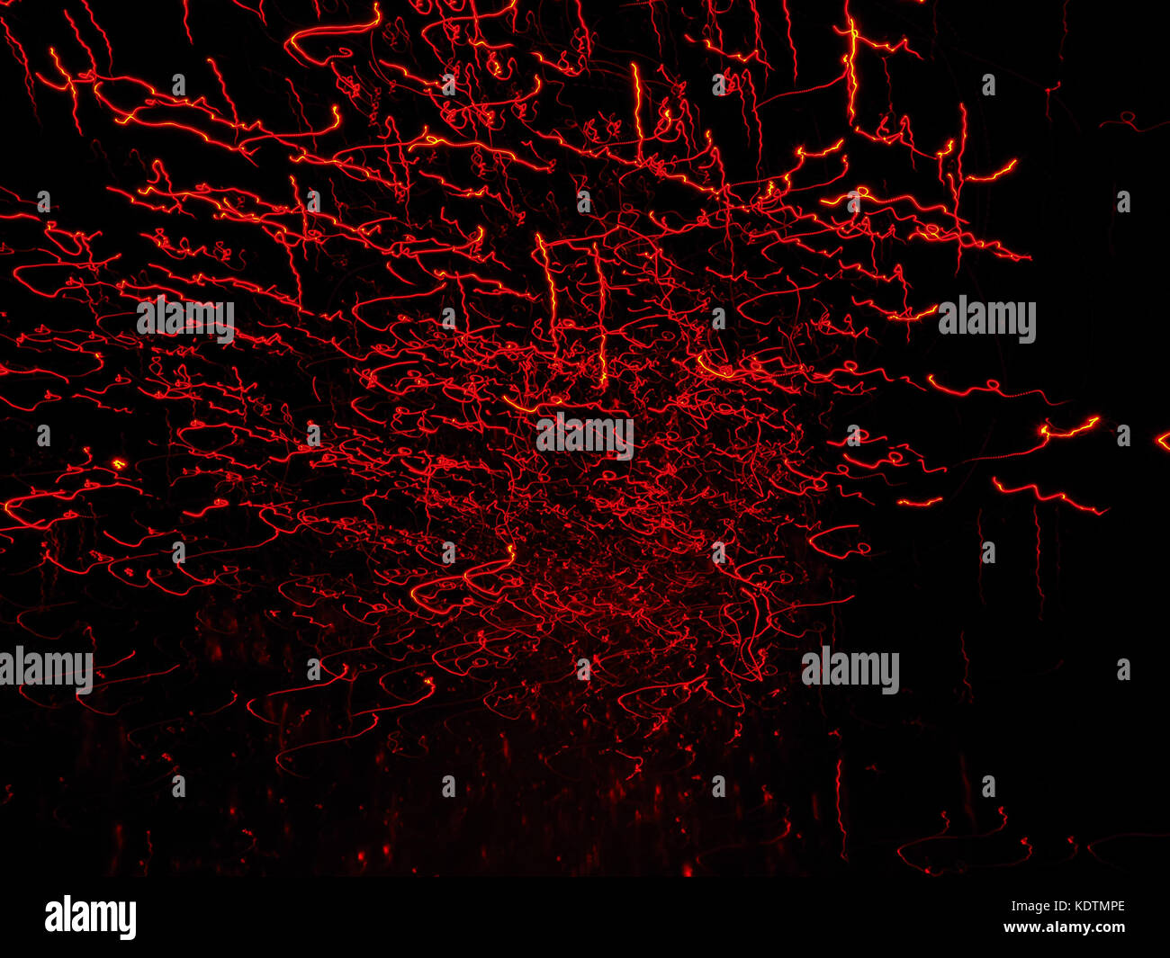 Red sparkling lights abstract hi-res stock photography and images - Alamy
