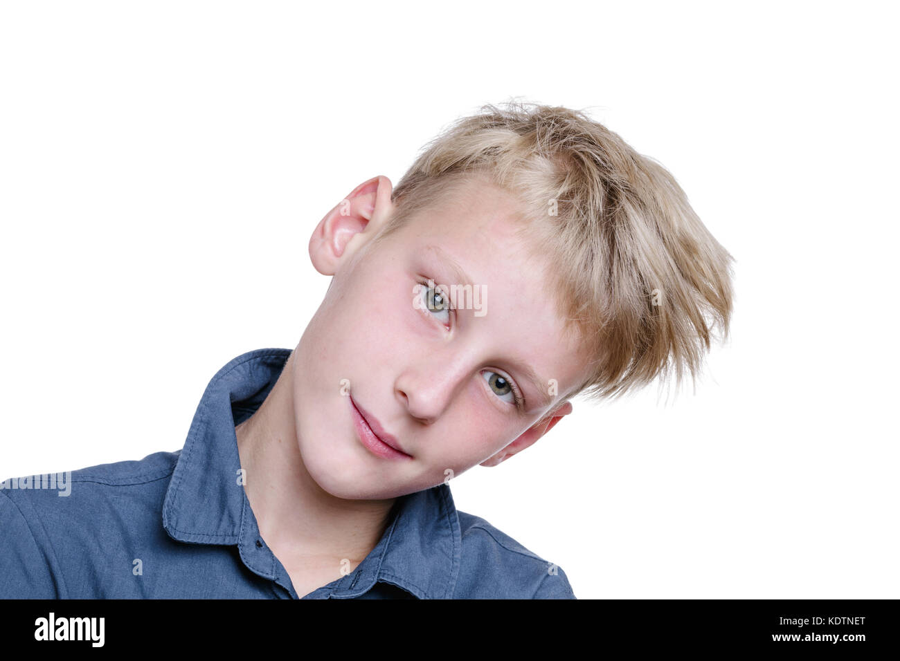 happy 10-years old boy Stock Photo - Alamy