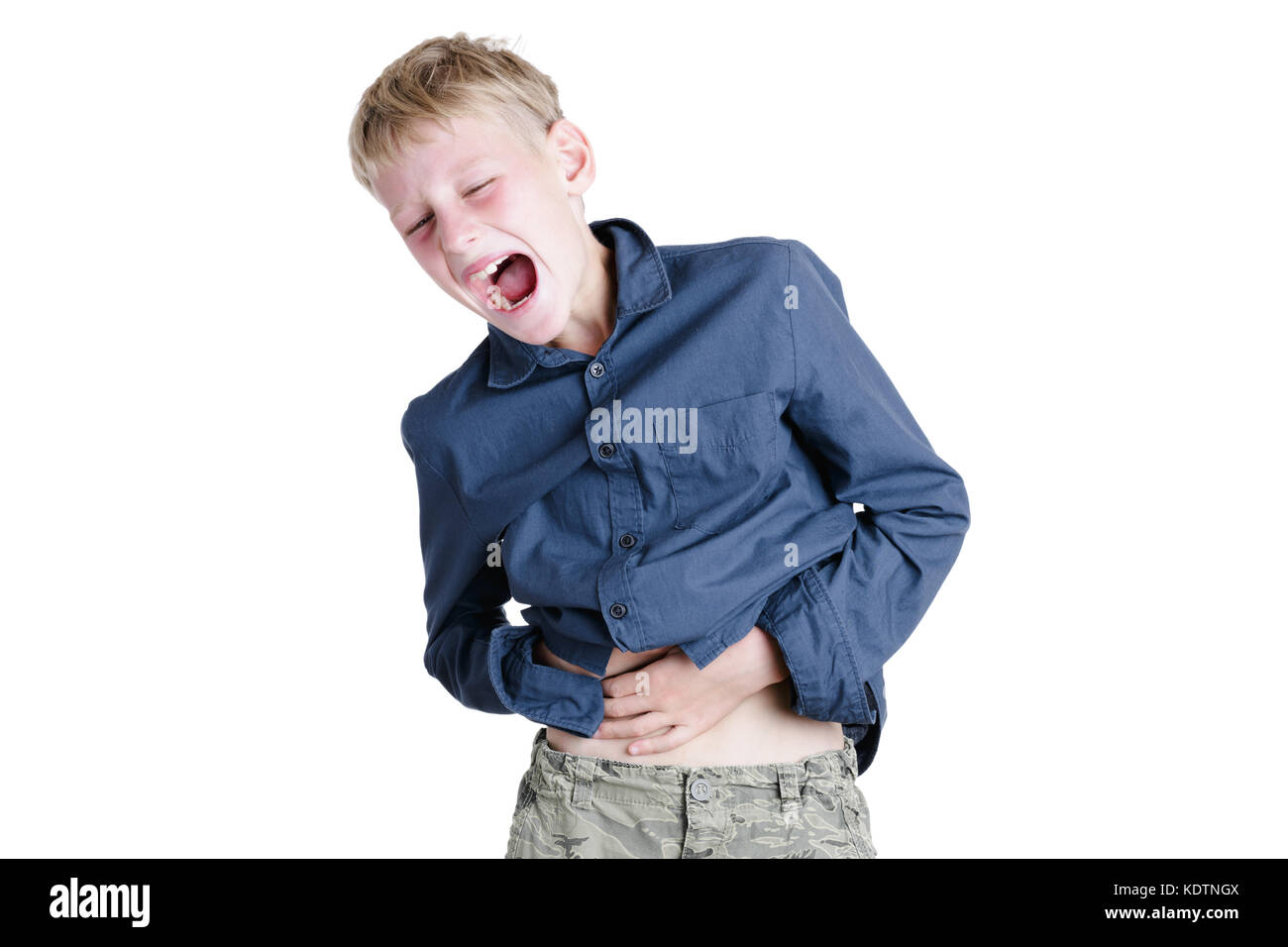 Stomach ache boy hi-res stock photography and images - Alamy