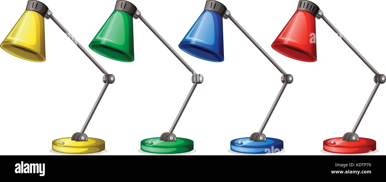 Set four bright colors Stock Vector Images - Alamy