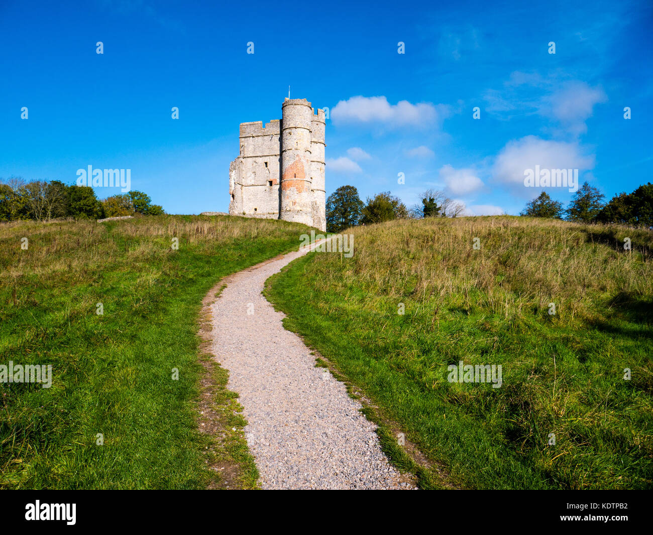 Donnington Castle, Donnington, Newbury, Berkshire, England Stock Photo ...