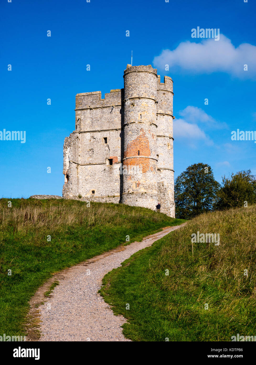 Donnington Castle, Donnington, Newbury, Berkshire, England Stock Photo ...