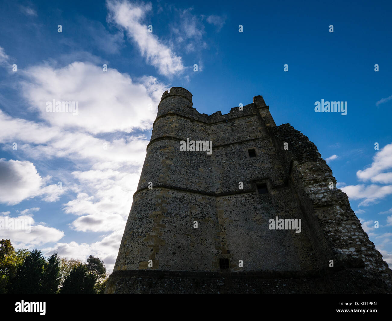Donnington Castle, Donnington, Newbury, Berkshire, England Stock Photo ...