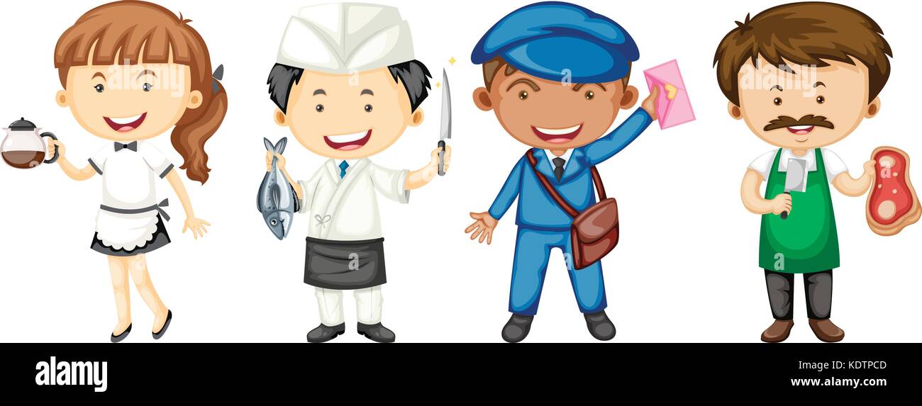 People doing different jobs illustration Stock Vector Image & Art - Alamy People doing different jobs illustration Stock Vector Image & Art - Alamy