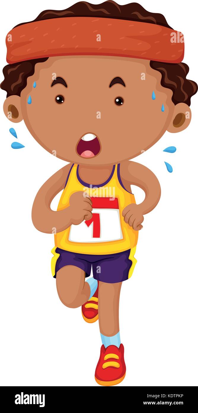 Tired runner Stock Vector Images - Alamy