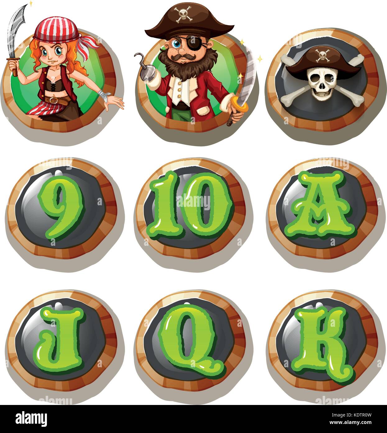 Game characters Stock Vector Images - Alamy