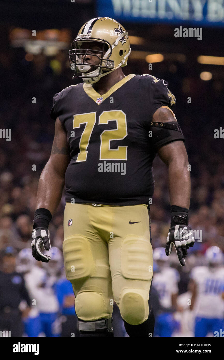 New Orleans, USA. 15th Oct, 2017. New Orleans Saints offensive tackle ...