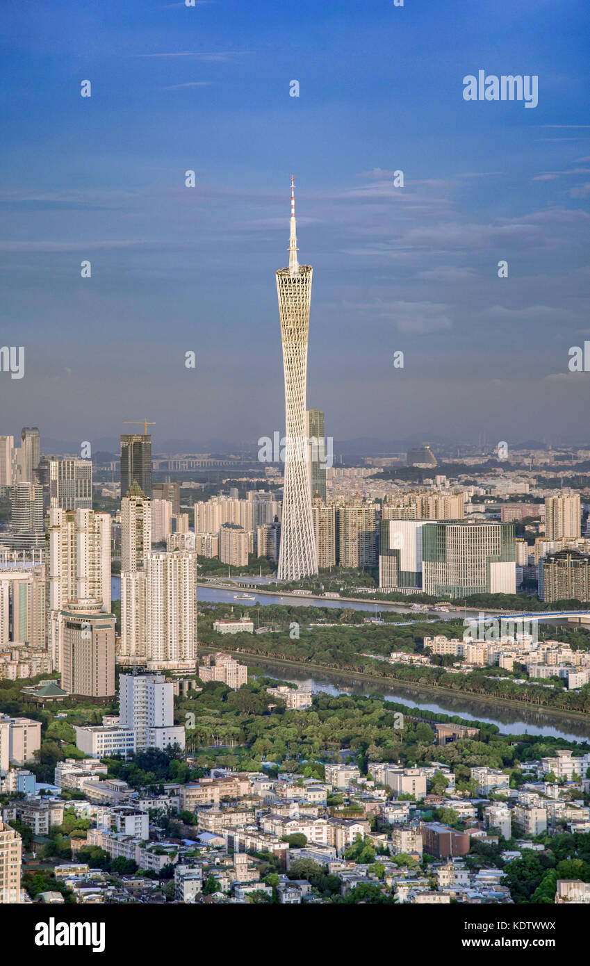 Guangzhou, China. 16th Oct, 2017. (EDITORIAL USE ONLY. CHINA OUT).Urban ...