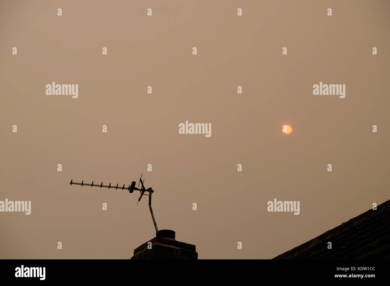 sun obscured by sand and dust Stock Photo - Alamy