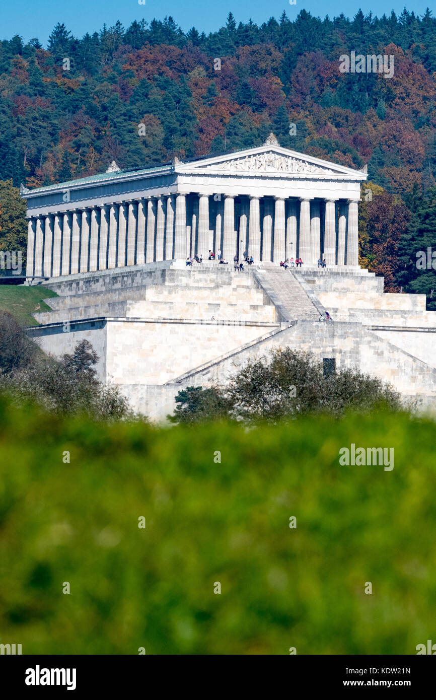 Donaustauf, Germany. 16th Oct, 2017. The Valhalla pictured in ...