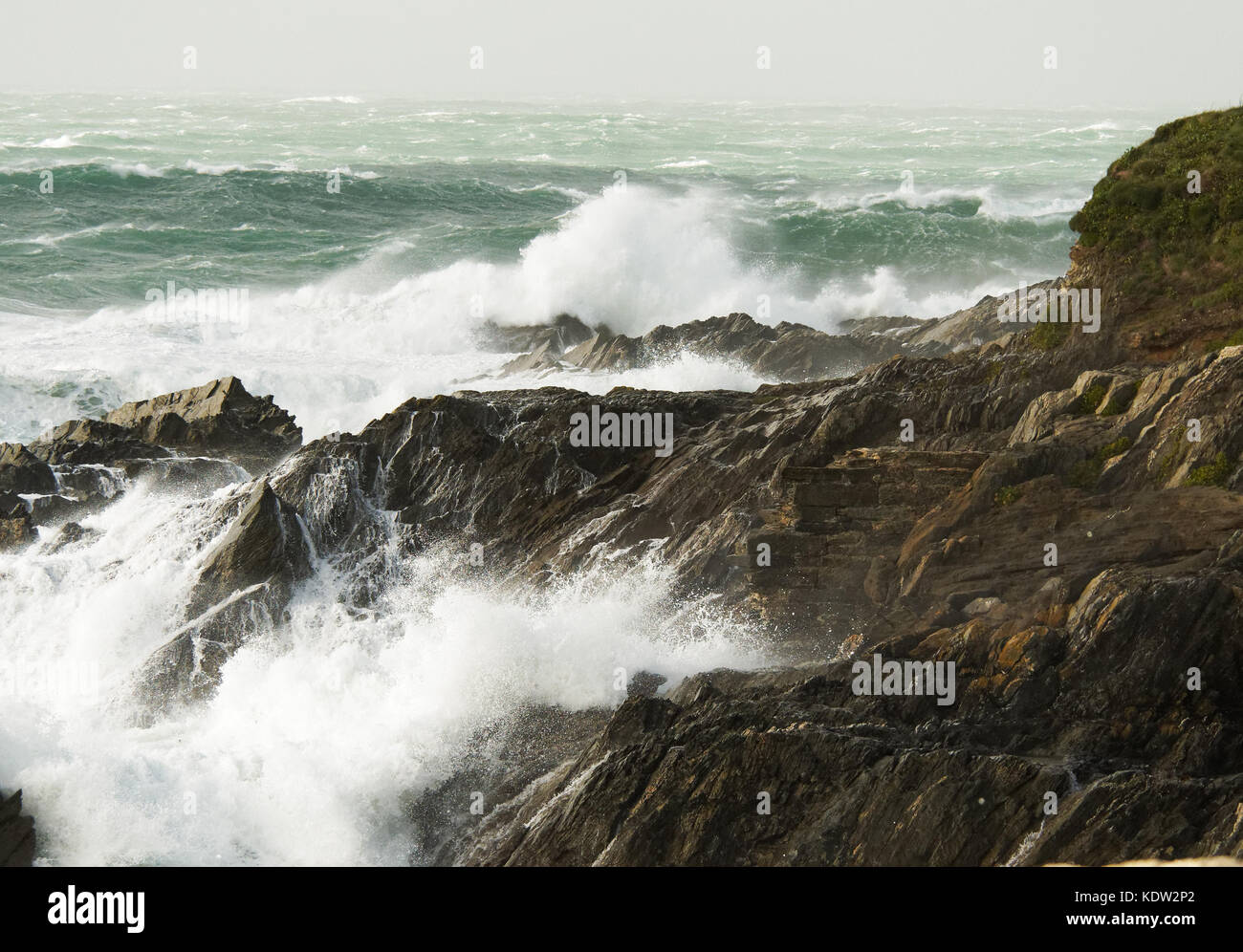 Hurricane uk water cornwall hi-res stock photography and images - Alamy