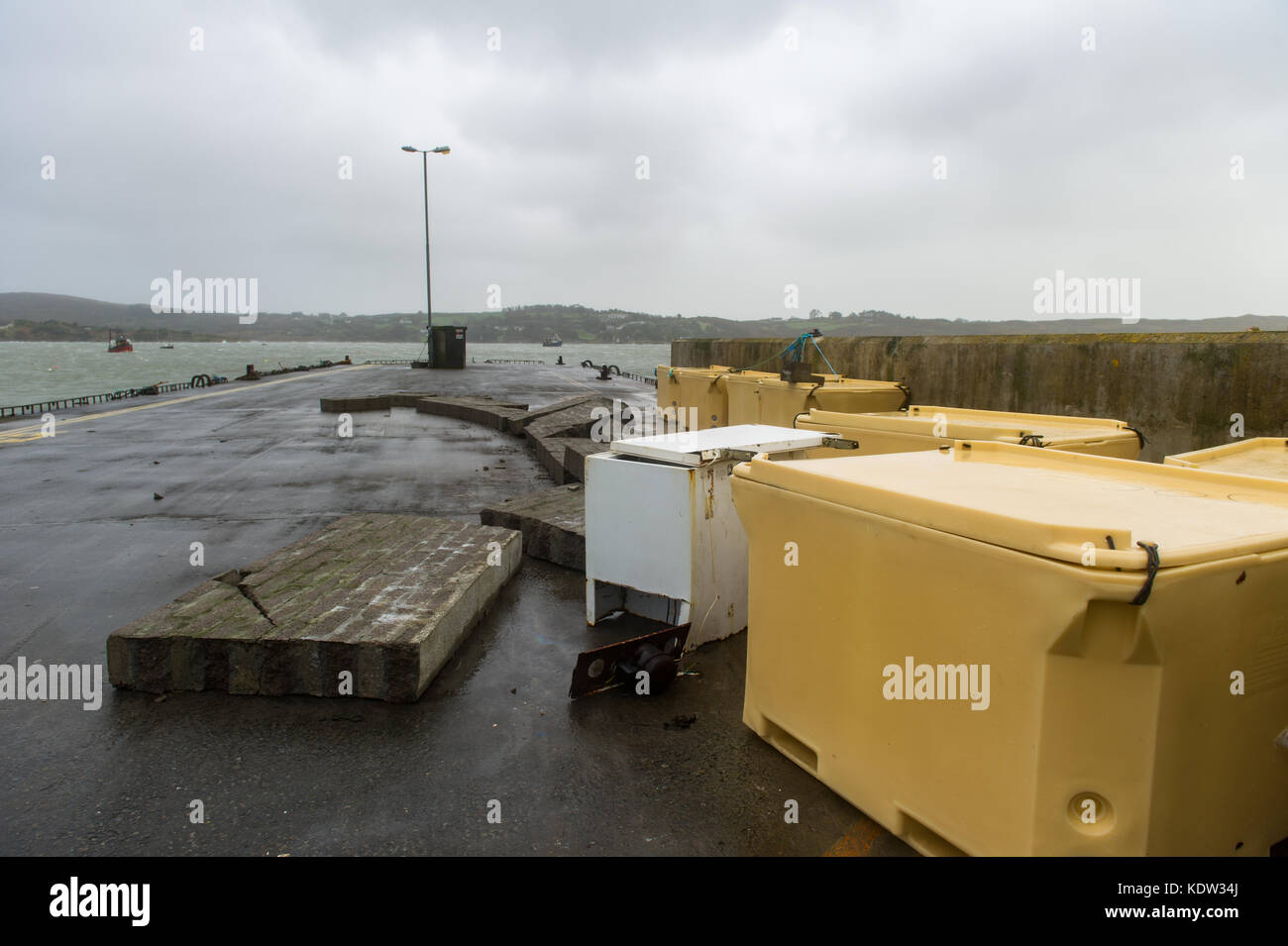 Schull, Ireland 16th Oct, 2017. Ex-Hurricane Ophelia caused widespread ...