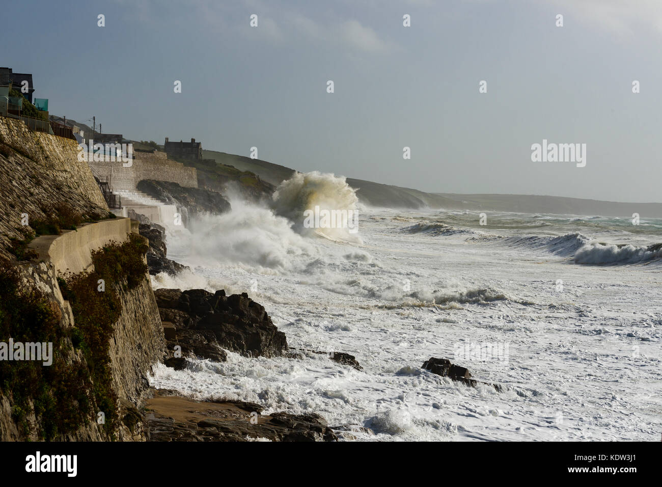 Hurricane uk water cornwall hi-res stock photography and images - Alamy