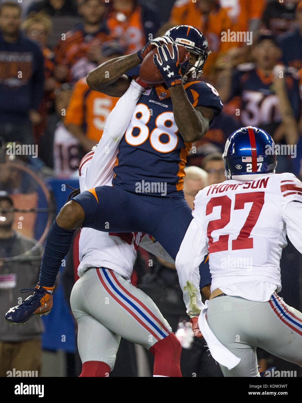 October 15, 2017: Denver Broncos wide receiver Demaryius Thomas (88 ...