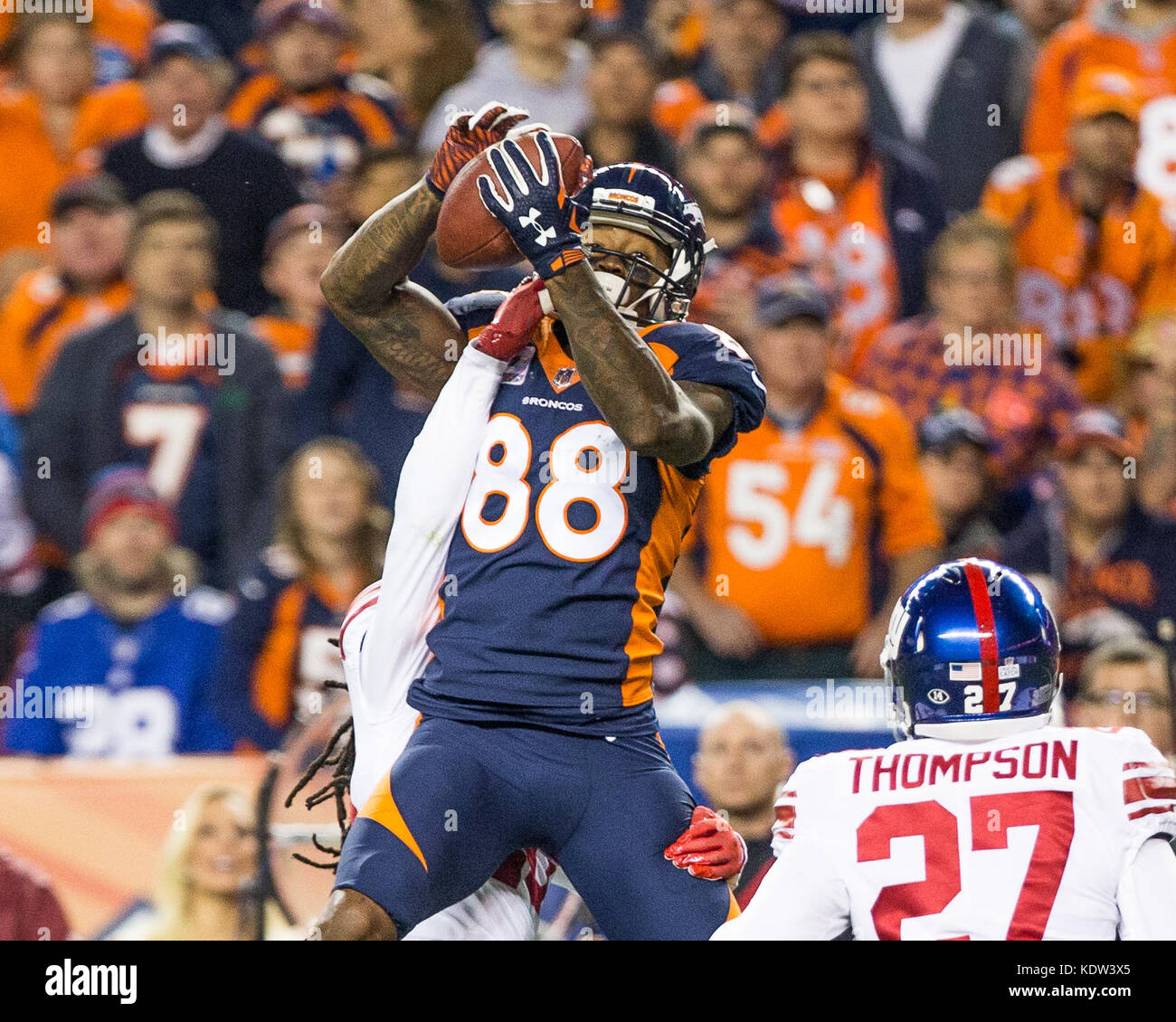 October 15, 2017: Denver Broncos wide receiver Demaryius Thomas (88 ...