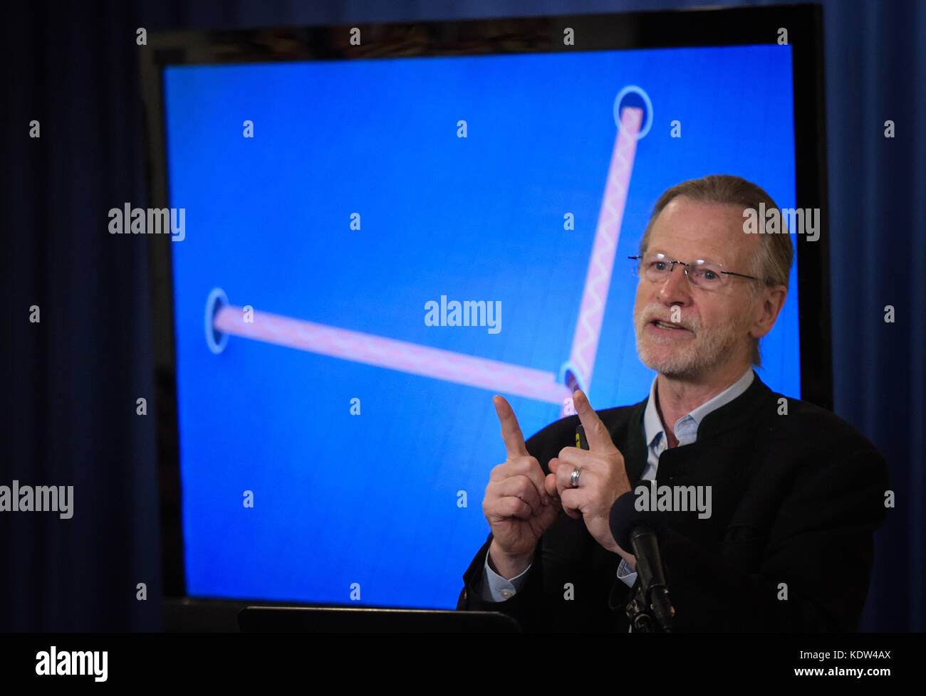 Washington DC, USA. 17th Oct, 2017. David Shoemaker, spokesperson of ...