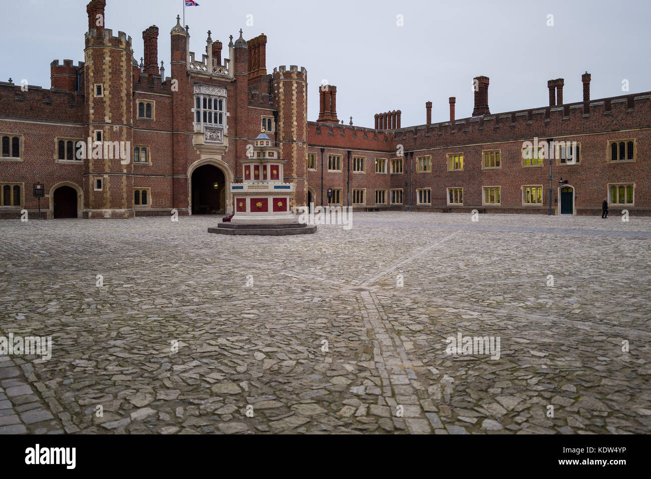 Magnificent Hampton Court Palace in two distinct contrasting ...