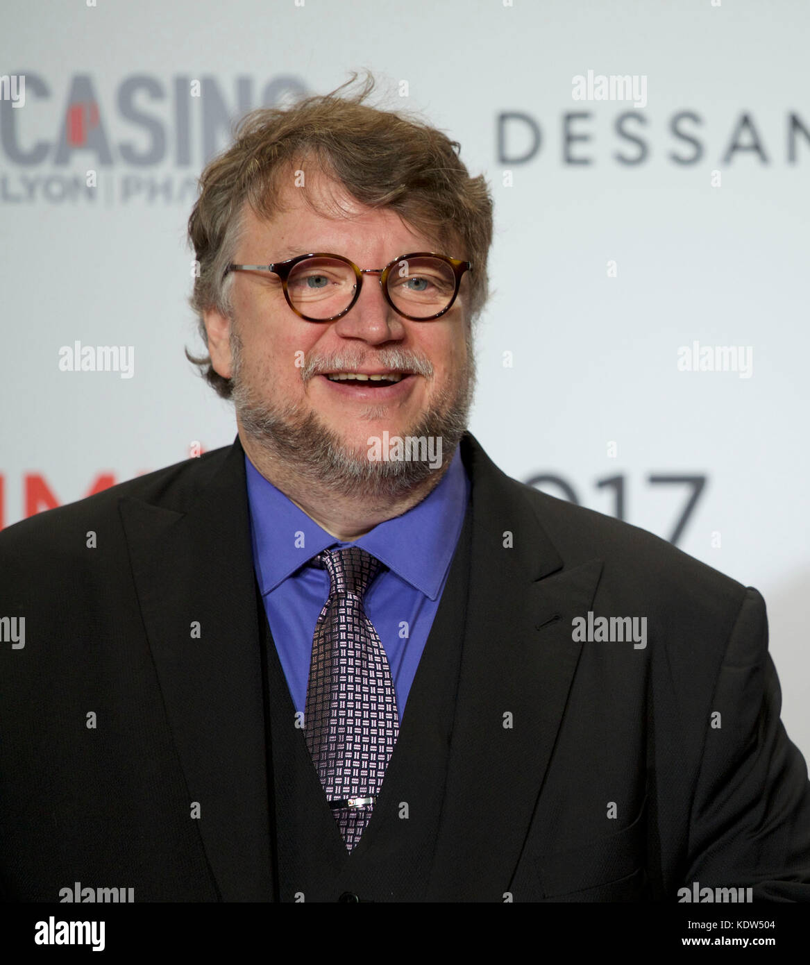 Lyon, France. 14th Oct, 2017. Mexican director and screen writer ...