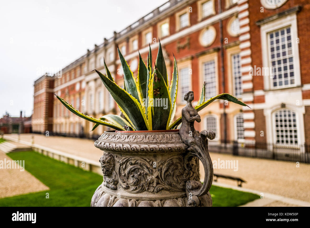Magnificent Hampton Court Palace in two distinct contrasting ...