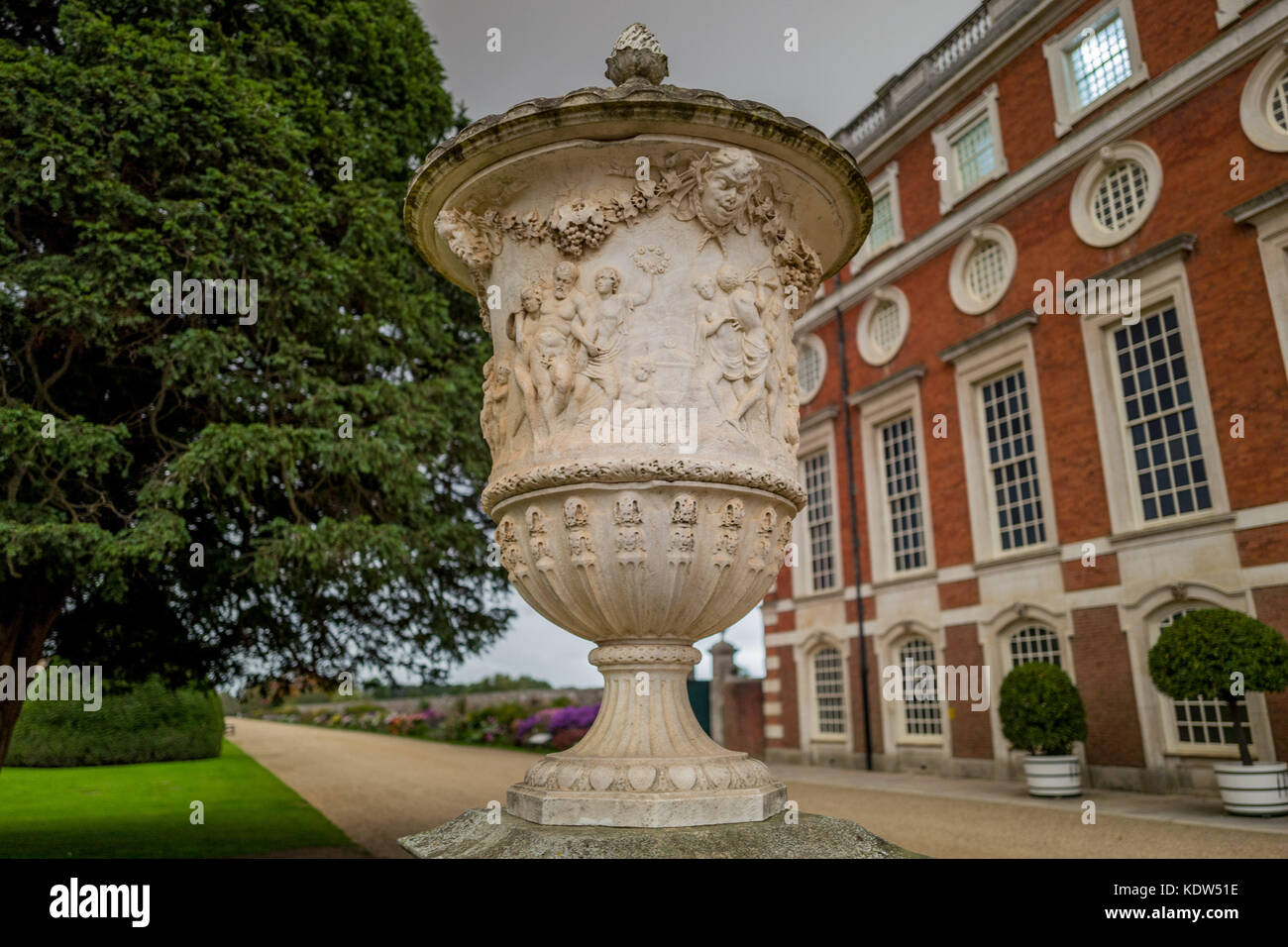 Magnificent Hampton Court Palace in two distinct contrasting ...